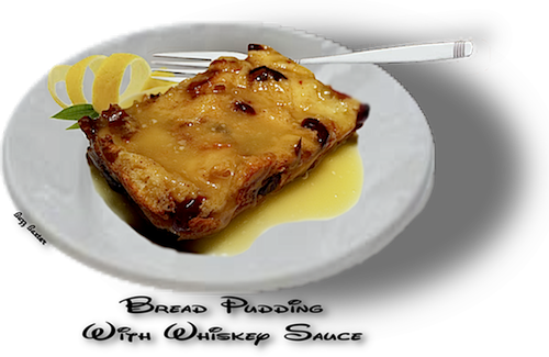 http://www.thegutsygourmet.net/ bread-pudding_whiskey.html