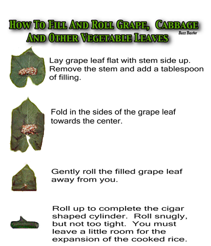 STUFFED GRAPE LEAVES RECIPE